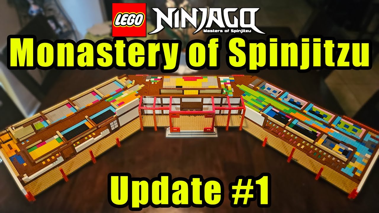 LEGO Ninjago MOC - Building the Monastery of Spinjitzu! (Update #1 ...