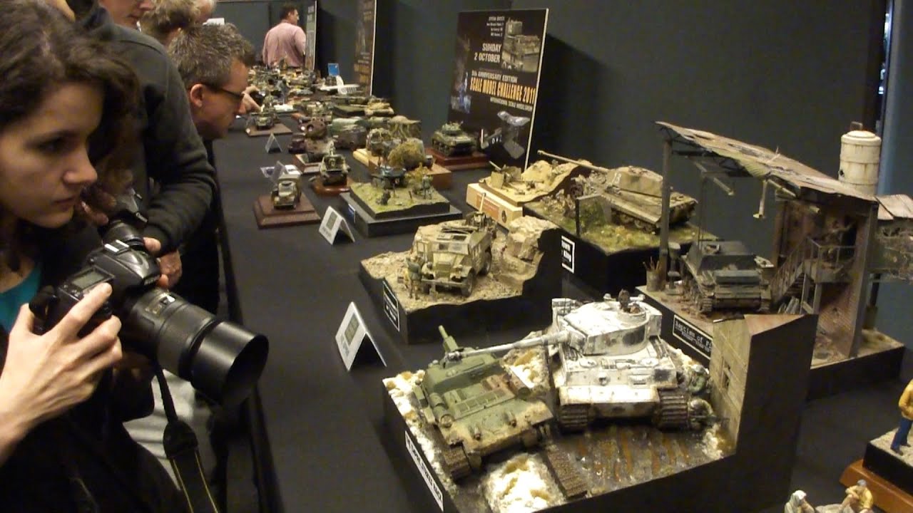 Scale Model Challenge 2014 Impressions by Corvus' Miniatures - YouTube