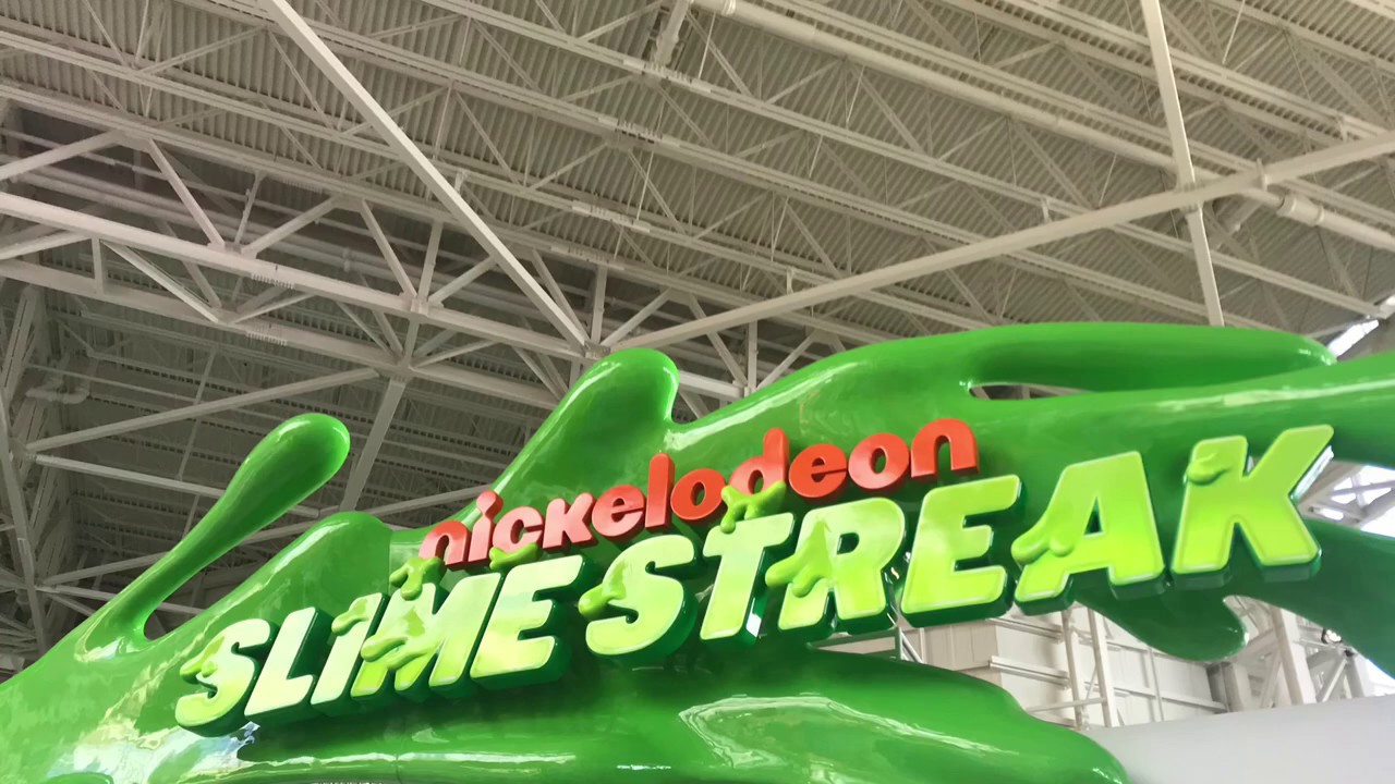 Nickelodeon Slime Streak at Nickelodeon Universe Off Ride Footage 2020 ...