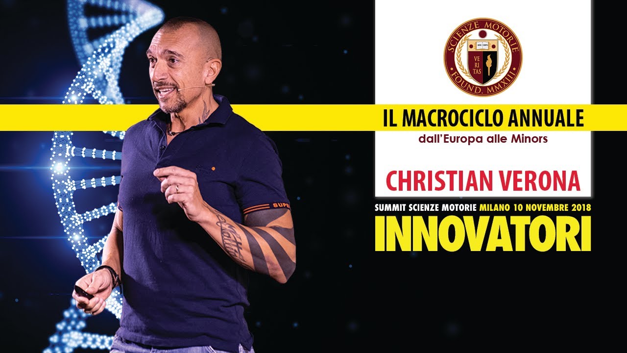 CHRISTIAN VERONA - Il Macrociclo Annuale [Estratto Summit 2018] - YouTube