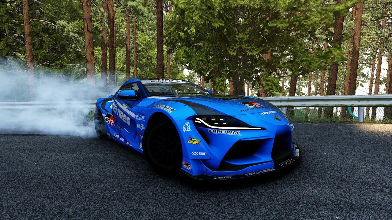 Gunsai Touge Drifting | Toyota GR SUPRA A90 | Assetto Corsa #7 ...