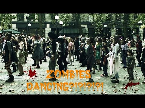 THRILLER, FLASH MOB DANCE, ZOMBIES?!? - YouTube