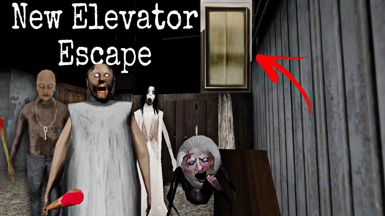 Granny v1.9 new elevator escape ( unofficial update) - YouTube