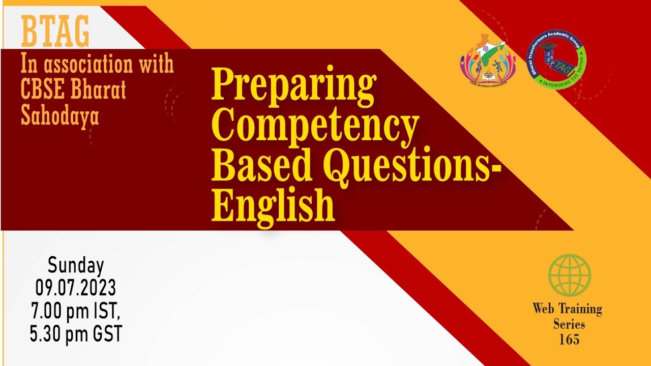 Preparing Competency Based Questions--English - YouTube