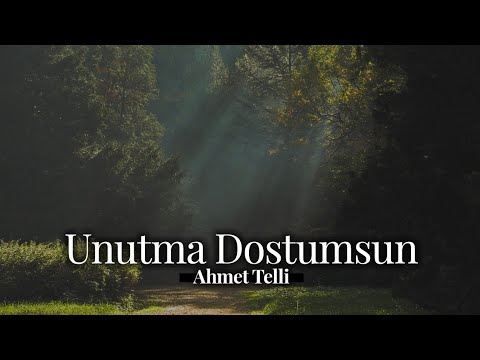 Unutma Dostumsun | Ahmet Telli ~ Şiir