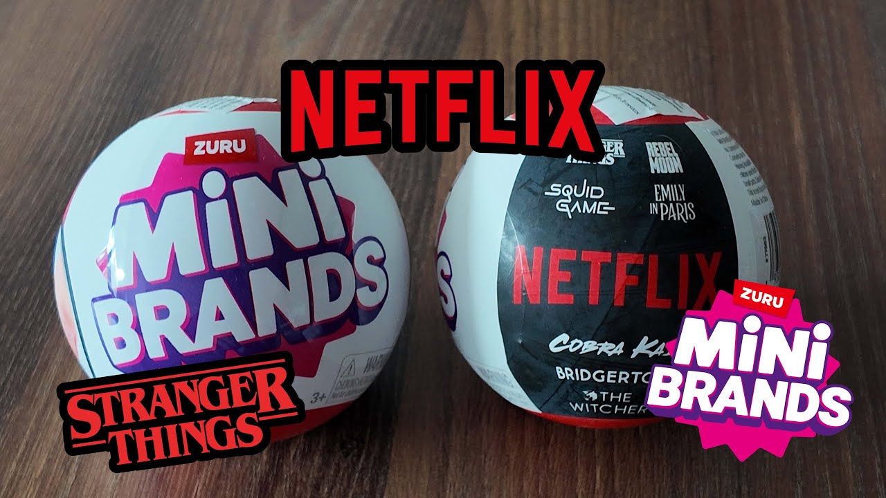 Surprise unboxing | ZURU MiNI BRANDS | Netflix - YouTube