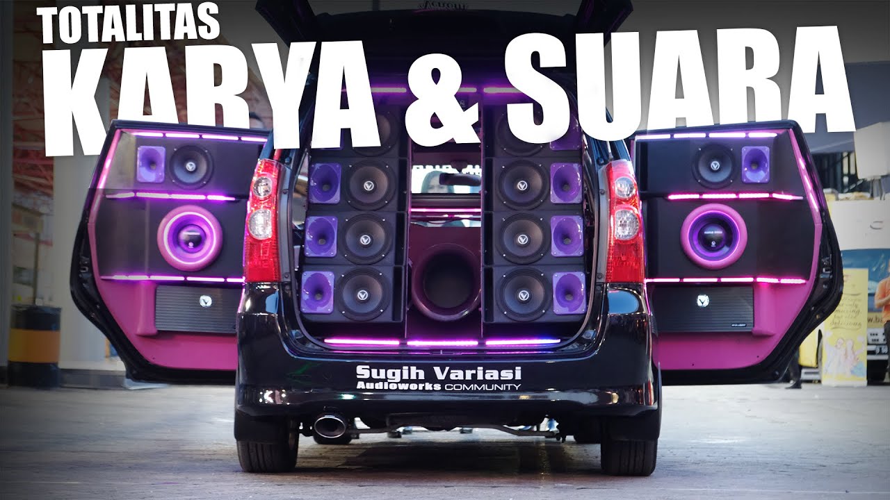 Penampilan Daihatsu Xenia Di Event Audio Mobil EMMA SQL - YouTube