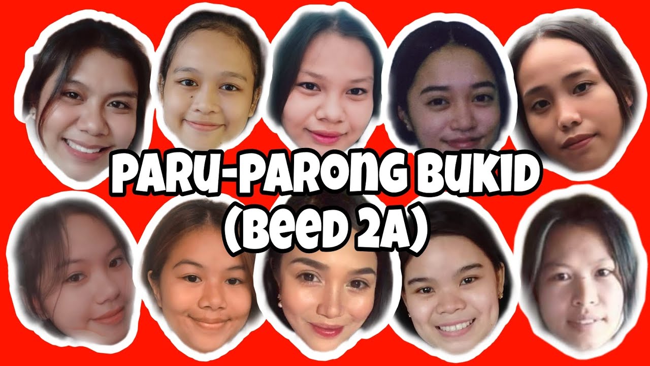 Paru-Parong Bukid Action Folksong by BEED 2A - YouTube