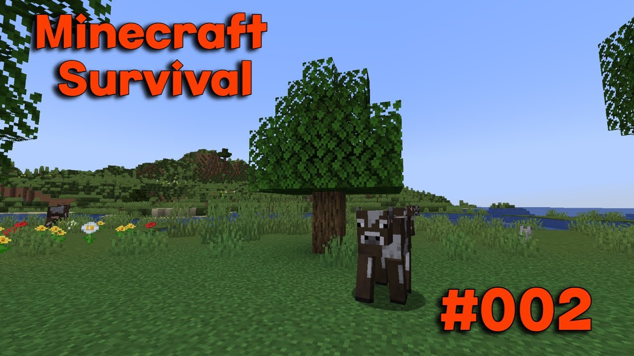 Minecraft Survival Episode 002 Tree Chopper - YouTube