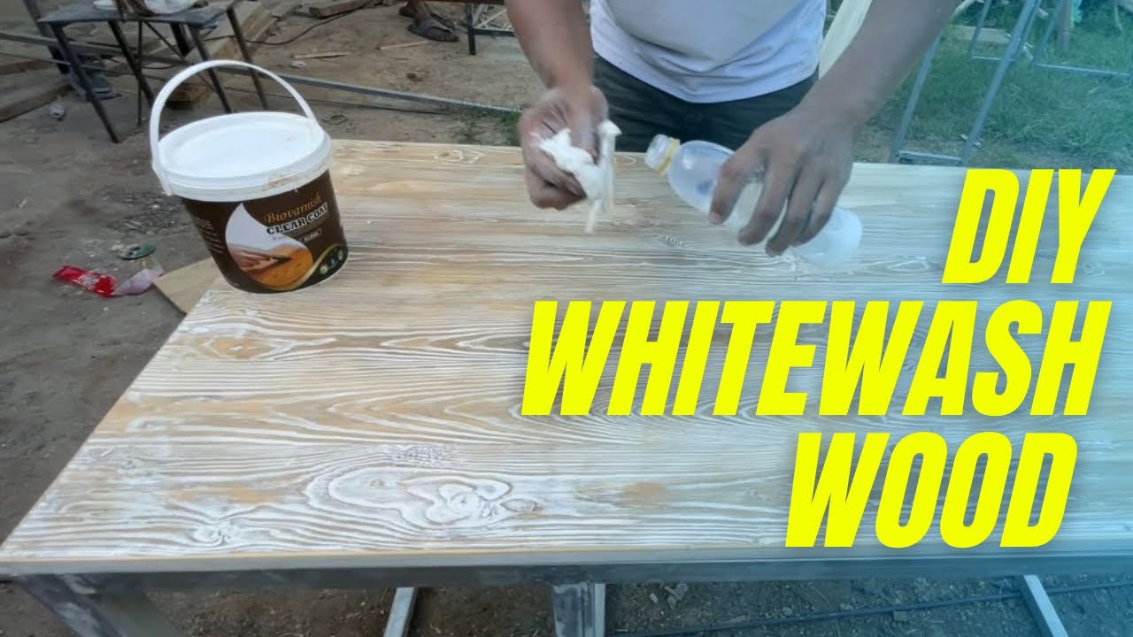 DIY WHITE WASH FINISHES FOR WOOD PINE WOOD JATI BELANDA ...