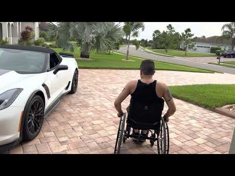 Paraplegic Getting Wheelchair in C7 Corvette Z06! it’s POSSIBLE!🙌🏼😬♿️ ...