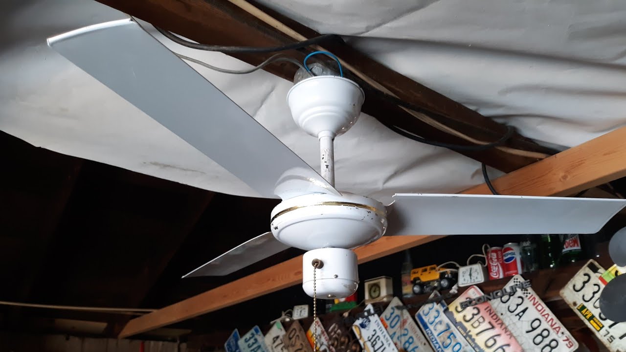 View Fan 36" ceiling fan - YouTube