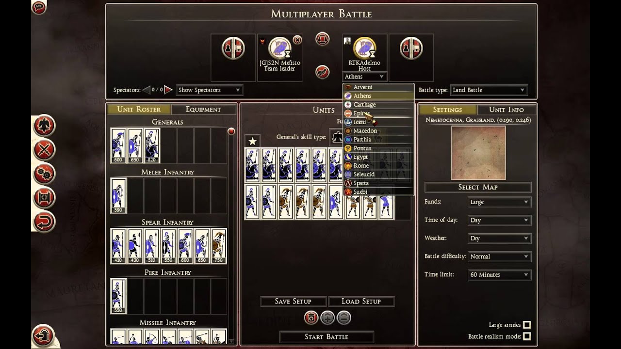 R2TW Imperium Inferno Group 3 Mefisto - YouTube