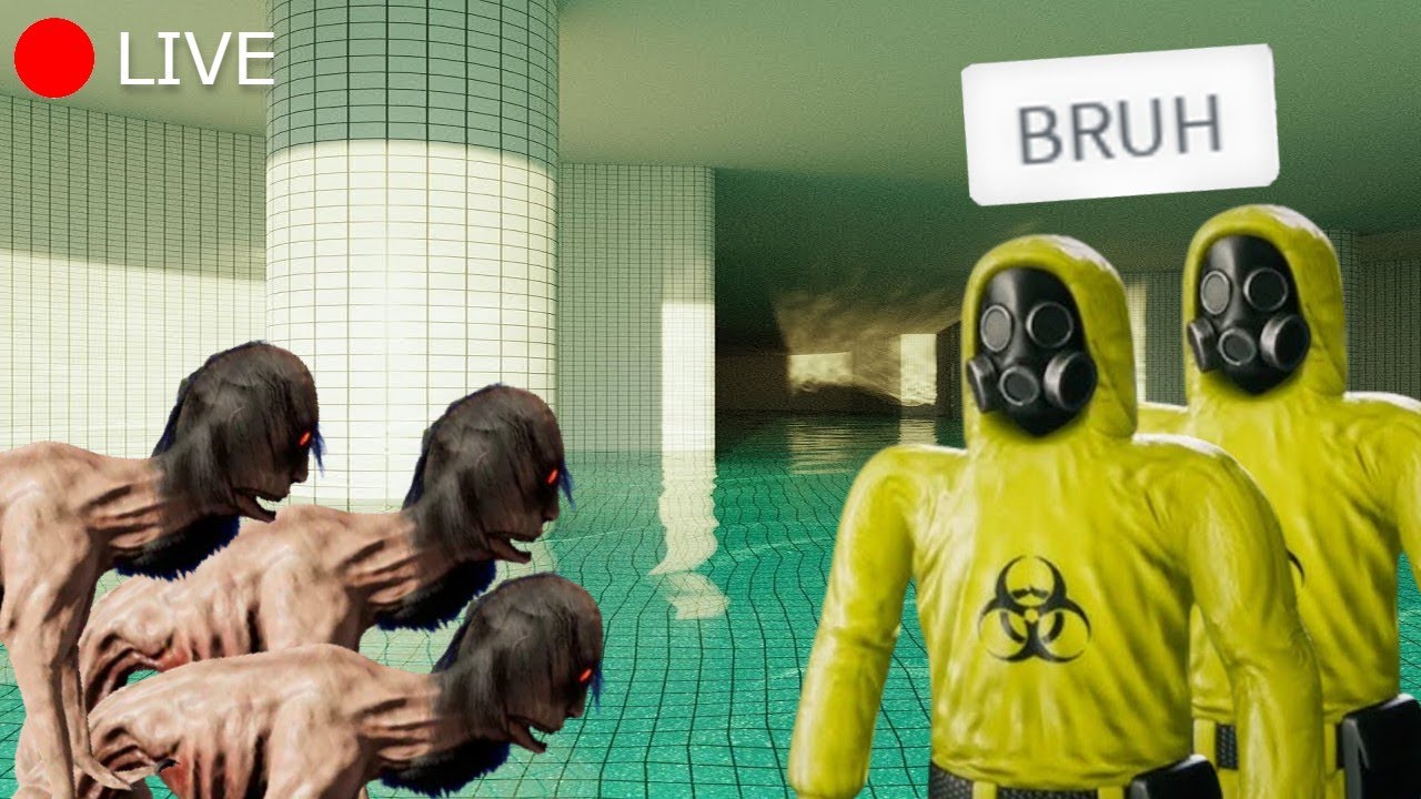 Escaping the Backrooms for real with Cityous | LIVE | - YouTube