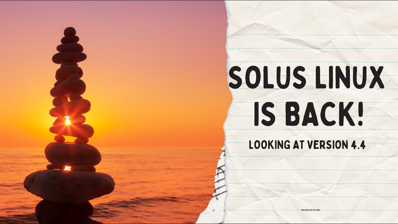 Solus Linux Review 4.4 - YouTube