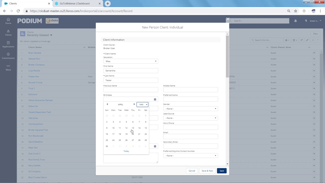 How to Create a Client Record (Webinar Recording) - YouTube