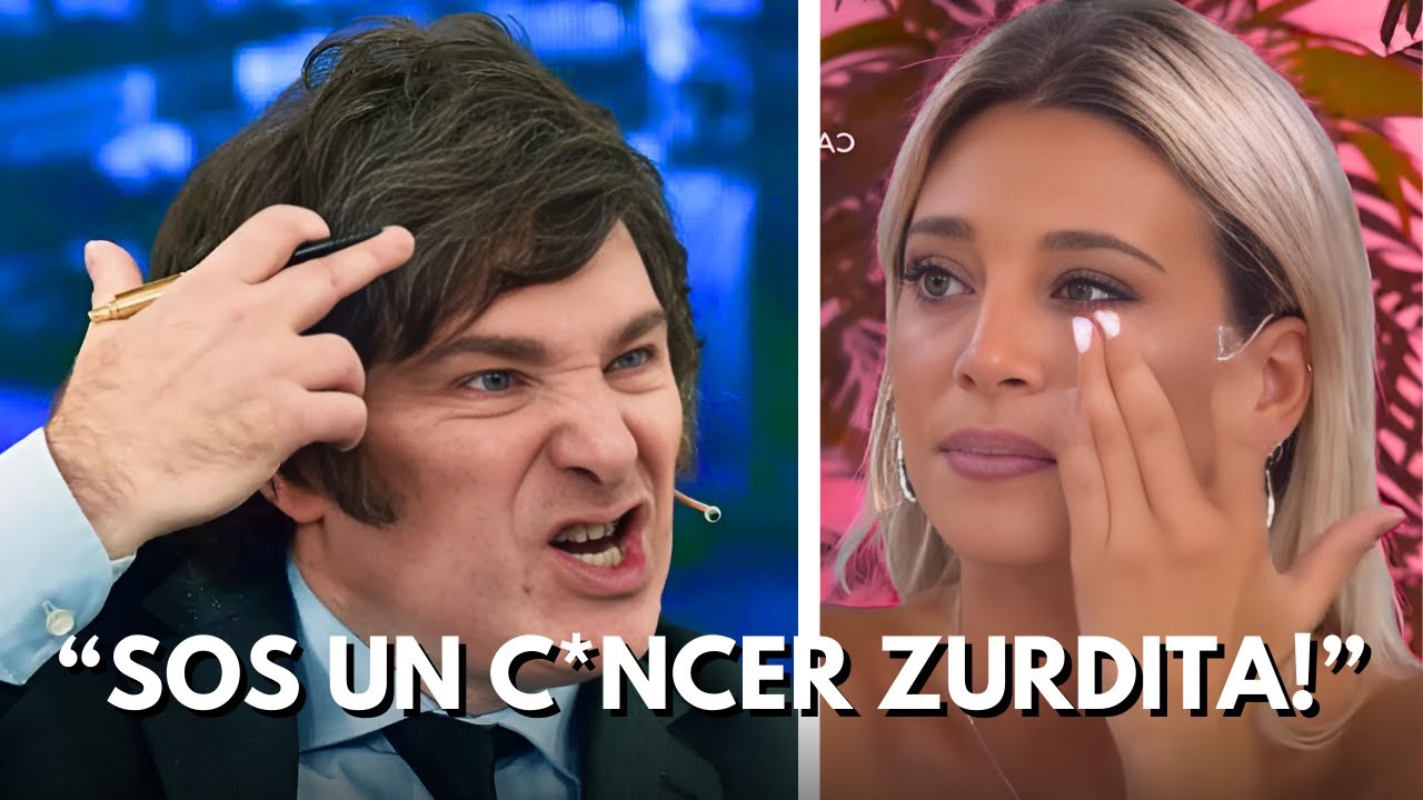 El día que Javier Milei dejó LLORANDO a una FEMIZURDA en VIVO.... - YouTube