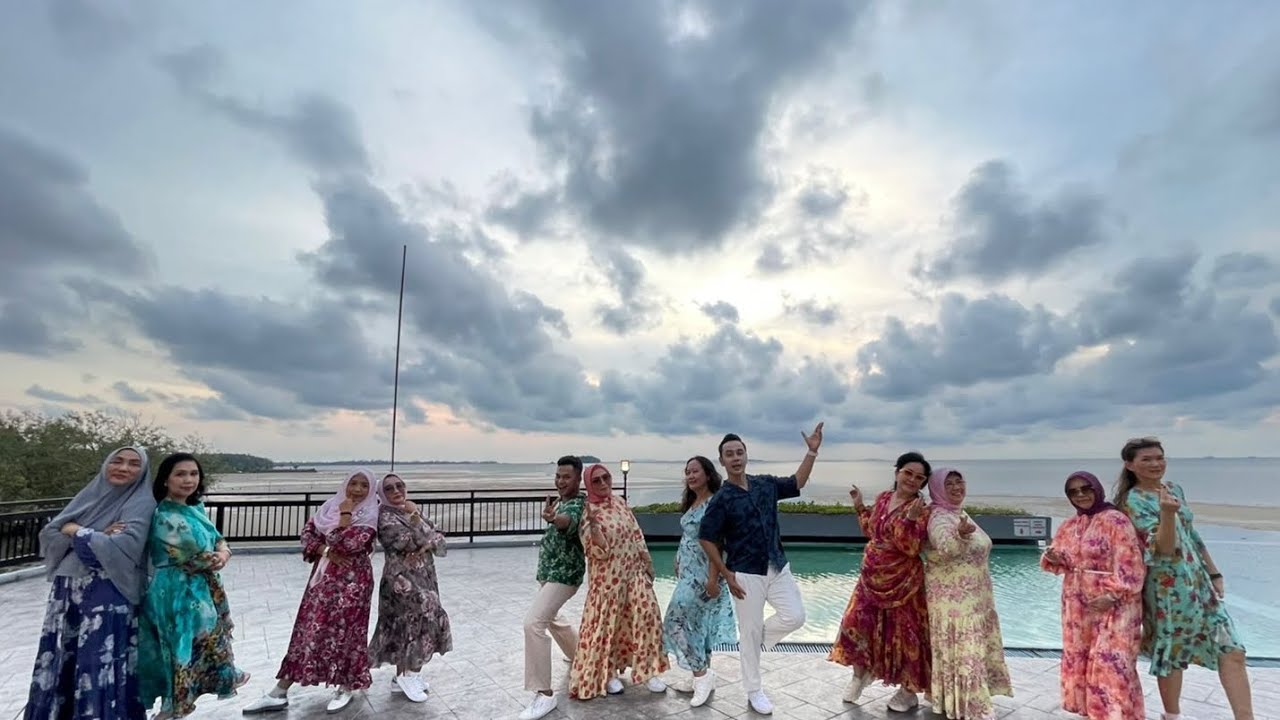 TENTANG KITA - line dance demo by Ruby class - YouTube