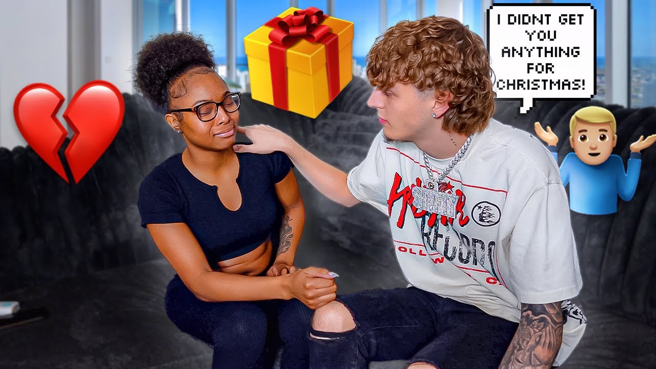 TELLING MY GIRLFRIEND I’M NOT GETTING HER ANYTHING FOR CHRISTMAS..💔 ...