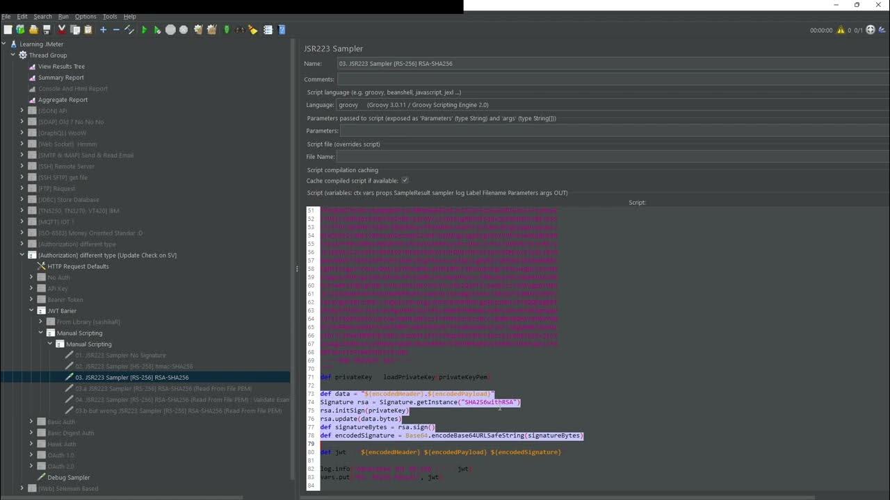 06. JWT + RS256 (RSA-SHA256) | Scripting | Hardcode Key - YouTube