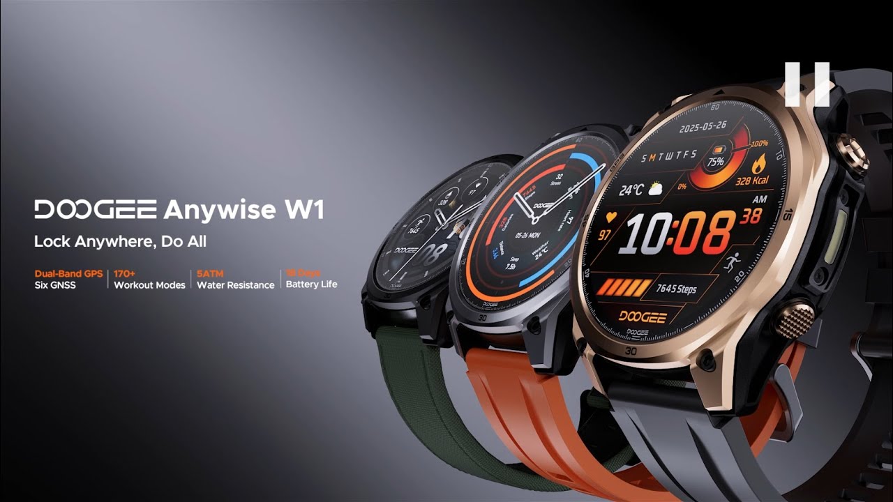 Anywise W1 | Dual-Band GPS Sport Watch Enjoy No Limits - YouTube