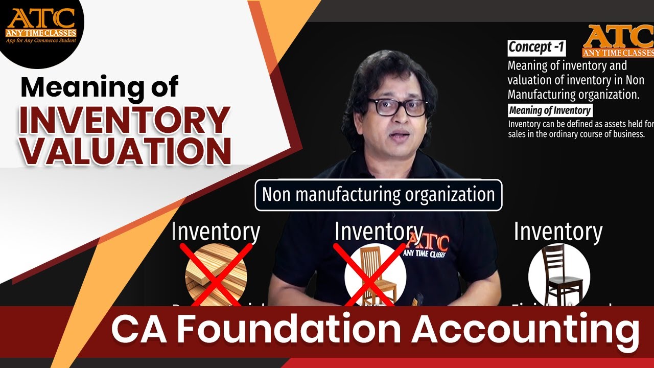 Meaning of Inventory Valuation | CA Foundation Accounting - YouTube