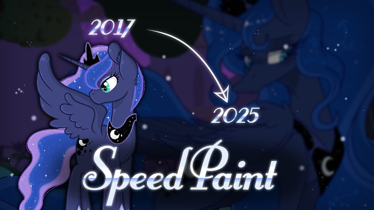 MS Paint Challenge (Redraw) - MLP Speedpaint - YouTube