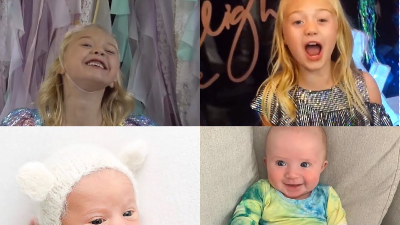 Everleigh wishing for siblings on her birthday! - YouTube