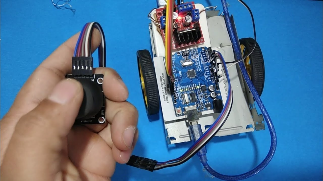 Robo Cart With Joystick Arduino Project By Manmohan Pal Youtube