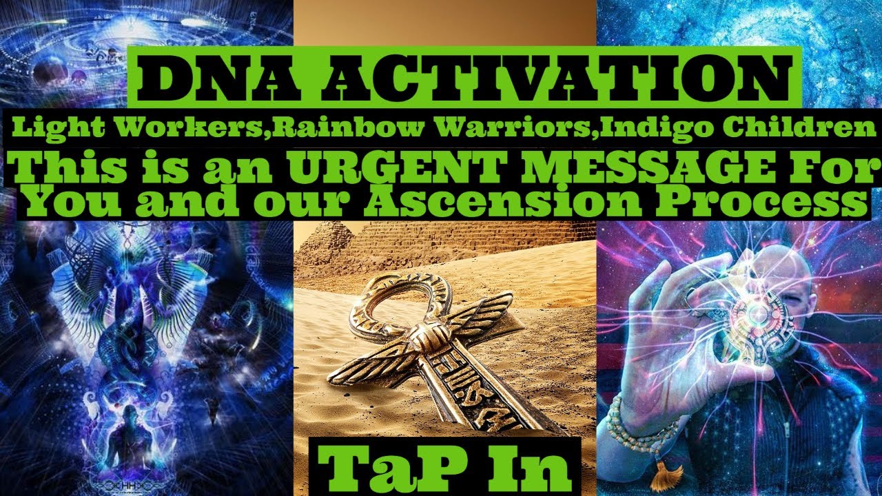 DNA ACTIVATION For Light workers, rainbow warriors,indigo children | Ascension LightCodes - YouTube