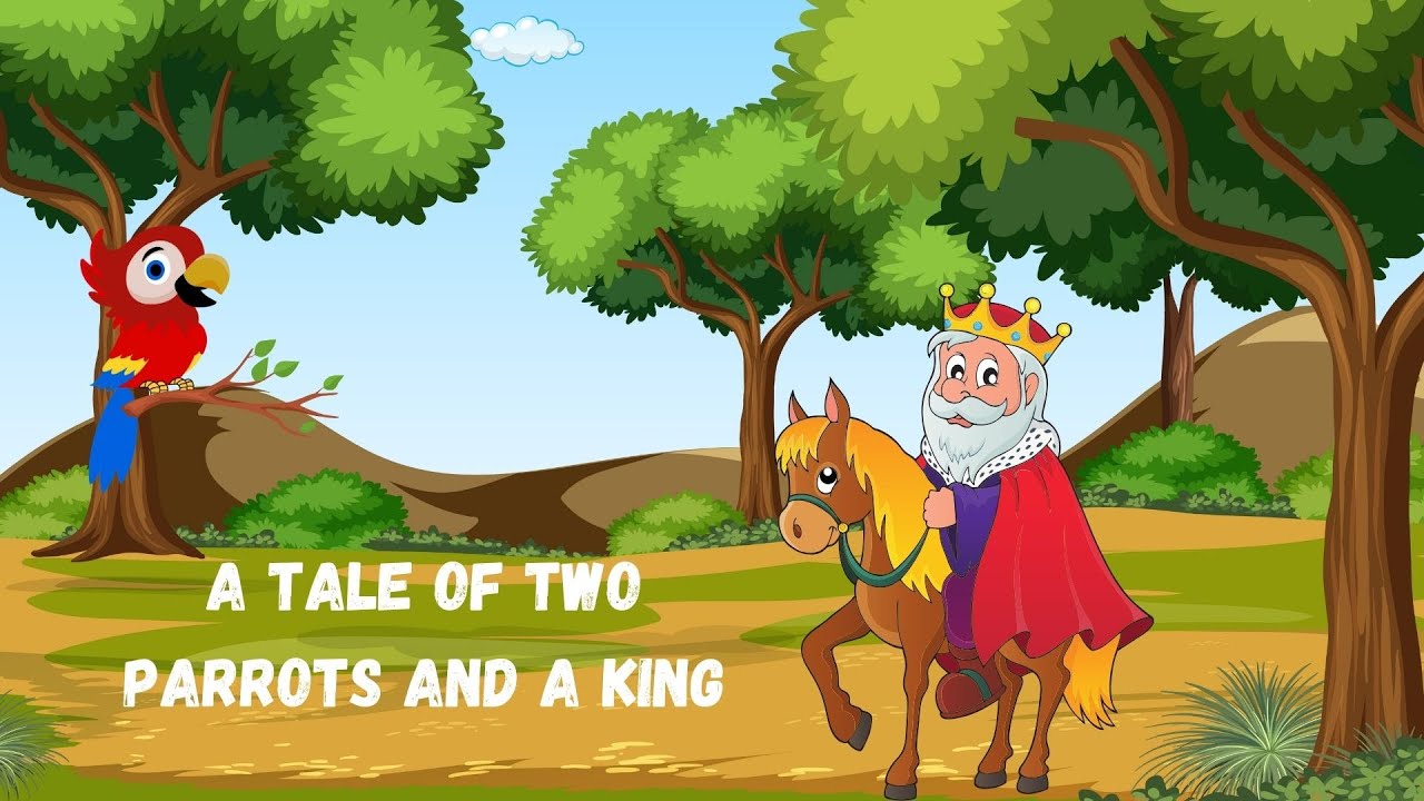 Two Parrots story in English | Moral Story | Panchatantra stories in ...