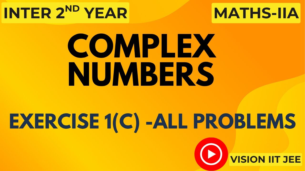 inter maths 2nd year maths 2a complex numbers #maths#jee #iitjee #iitjeemaths#exam#iitmaths # ...