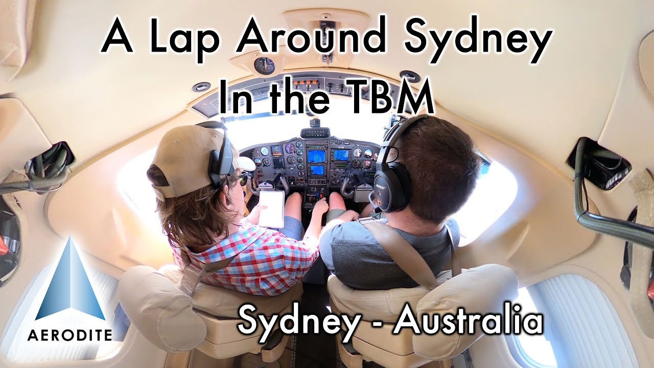 Flying the TBM around Sydney With Gary Oliver - Aerodite 4 - YouTube