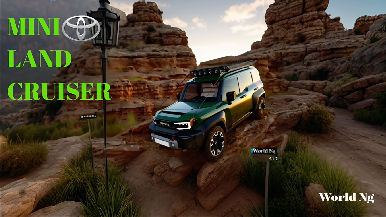New Toyota MiNi Land cruiser off-road smaller but the best - YouTube