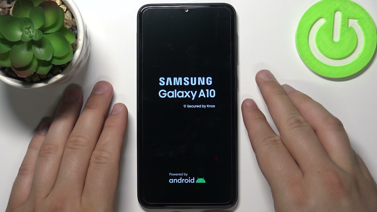 How to Switch On SAMSUNG Galaxy A10 – Turn On Device - YouTube