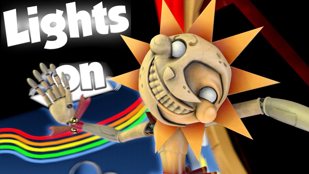 [FNaF/SFM/Short] Lights On FNAF SECURITY BREACH SONG BY Kyle Allen ...