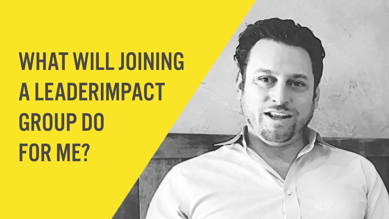 Joining a LeaderImpact Group - Interview with Mark Hawn - YouTube