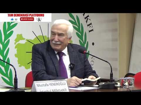 Mustafa Yeneroğlu  Demokrasi ve Birlik Vakfı Söyleşisi
