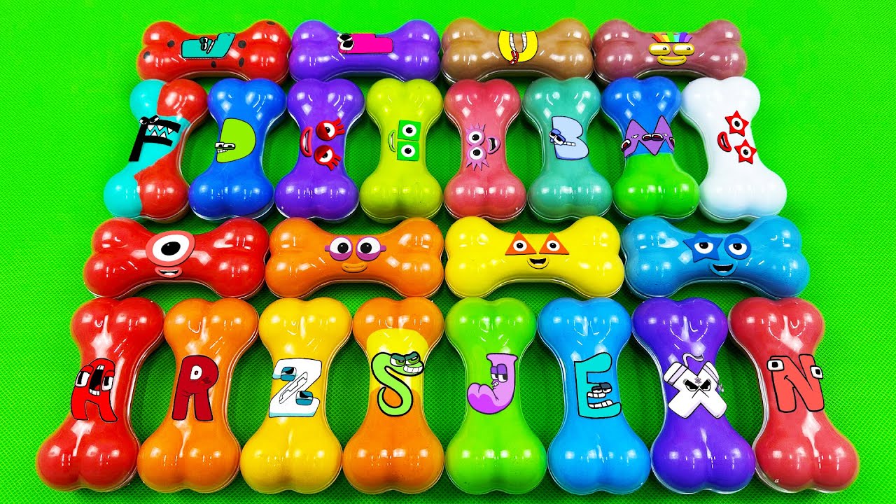 Alphabet Lore A to Z - Finding Numberblocks, Cocomelon SLIME Colorful ...