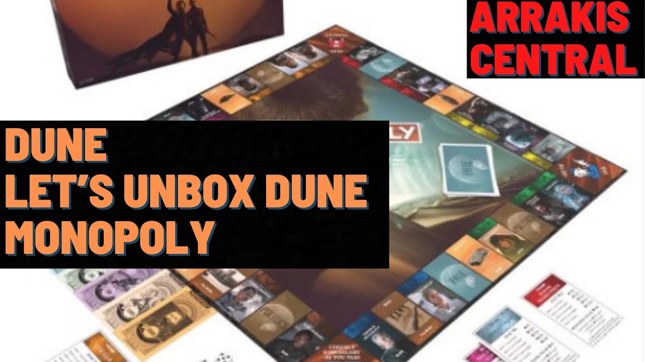 Dune Monopoly Unboxing - YouTube