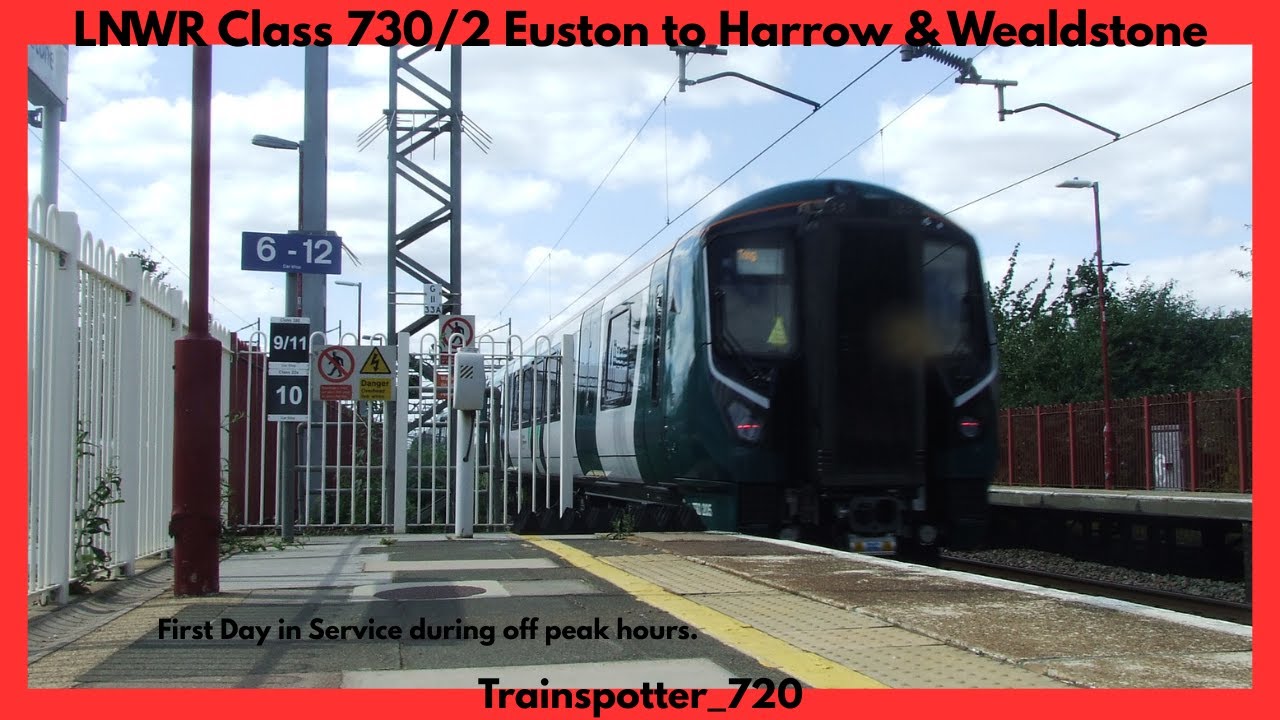 LNWR Journey from Euston to Harrow & Wealdstone | Class 730/2 Aventra ...