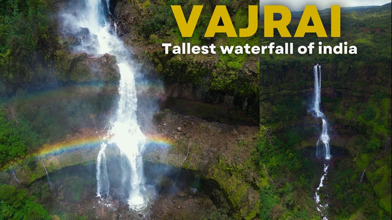 VAJRAI WATERFALL - Tallest Waterfall Of India | Satara Maharashtra ...