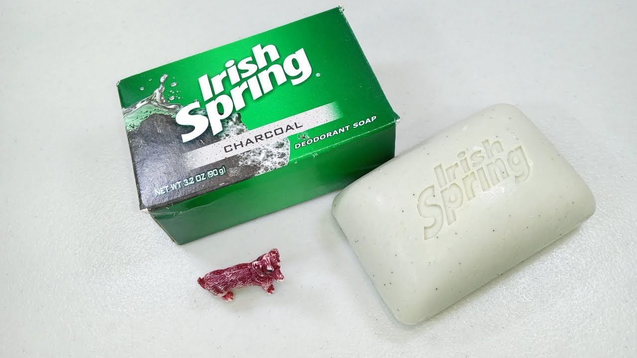 Unboxin Doxin - Irish Spring Charcoal Deodorant Soap Bar - YouTube