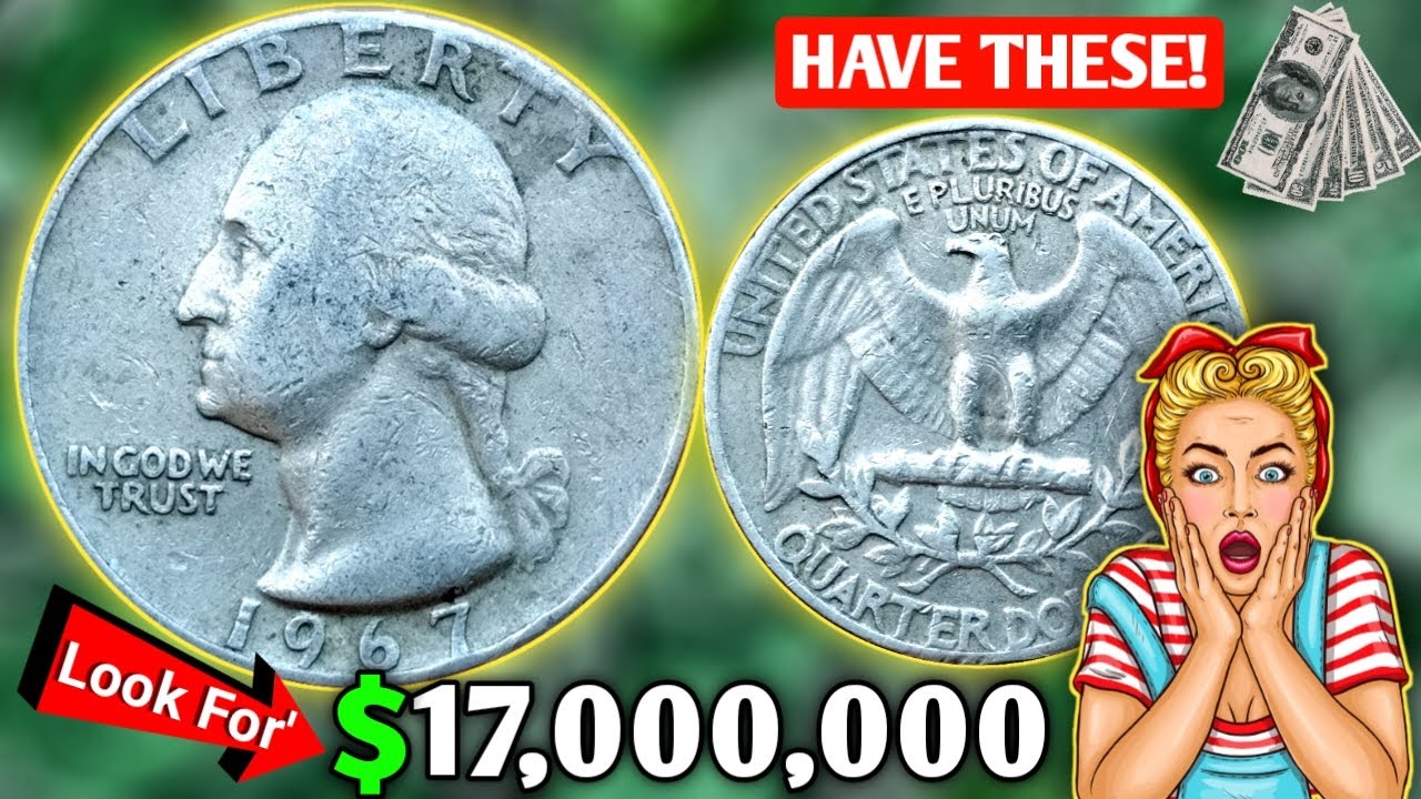 1967 Error Washington Quarter Coin Value | How Much is a 1967 ...