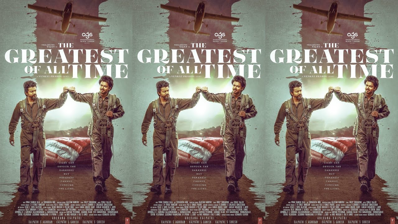 GOAT - Official 1st Look OMG🥵🔥| Thalapathy Vijay | Yuvan | Venkat ...