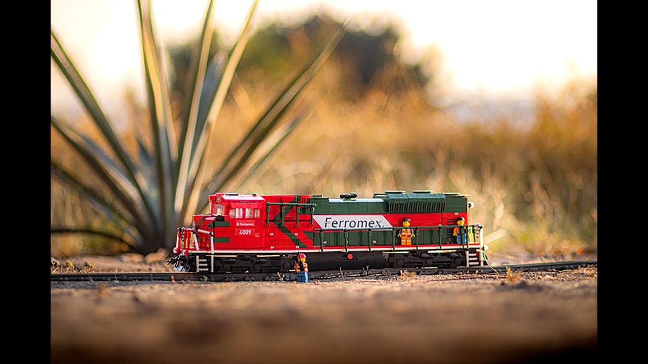 La primera SD70ace de Ferromex de LEGO!! | Speed Build | MOC Aliexpress - YouTube