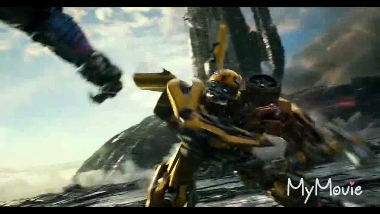 Fight between Optimus prime Vs Bumblebee - YouTube