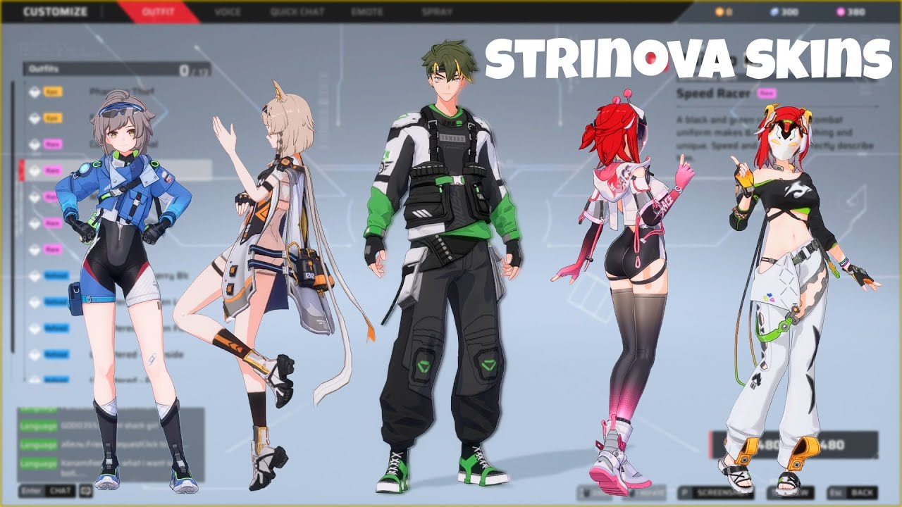 Strinova: Full Skin Showcase – Which One Is Your Favorite? - YouTube