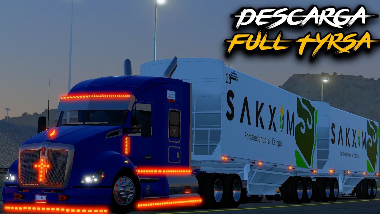 DESCARGA FULL TRÁILER TYRSA MEXICANO 🍅🇲🇽🍅, MOD ATS 1.56!! - YouTube