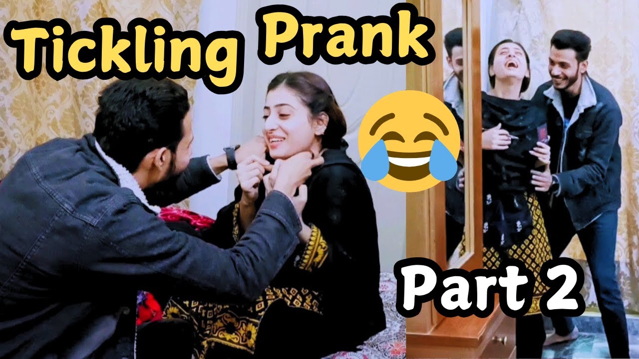 Tickling Prank on Wife To See My Wife Reaction😜 || Prank video with ...